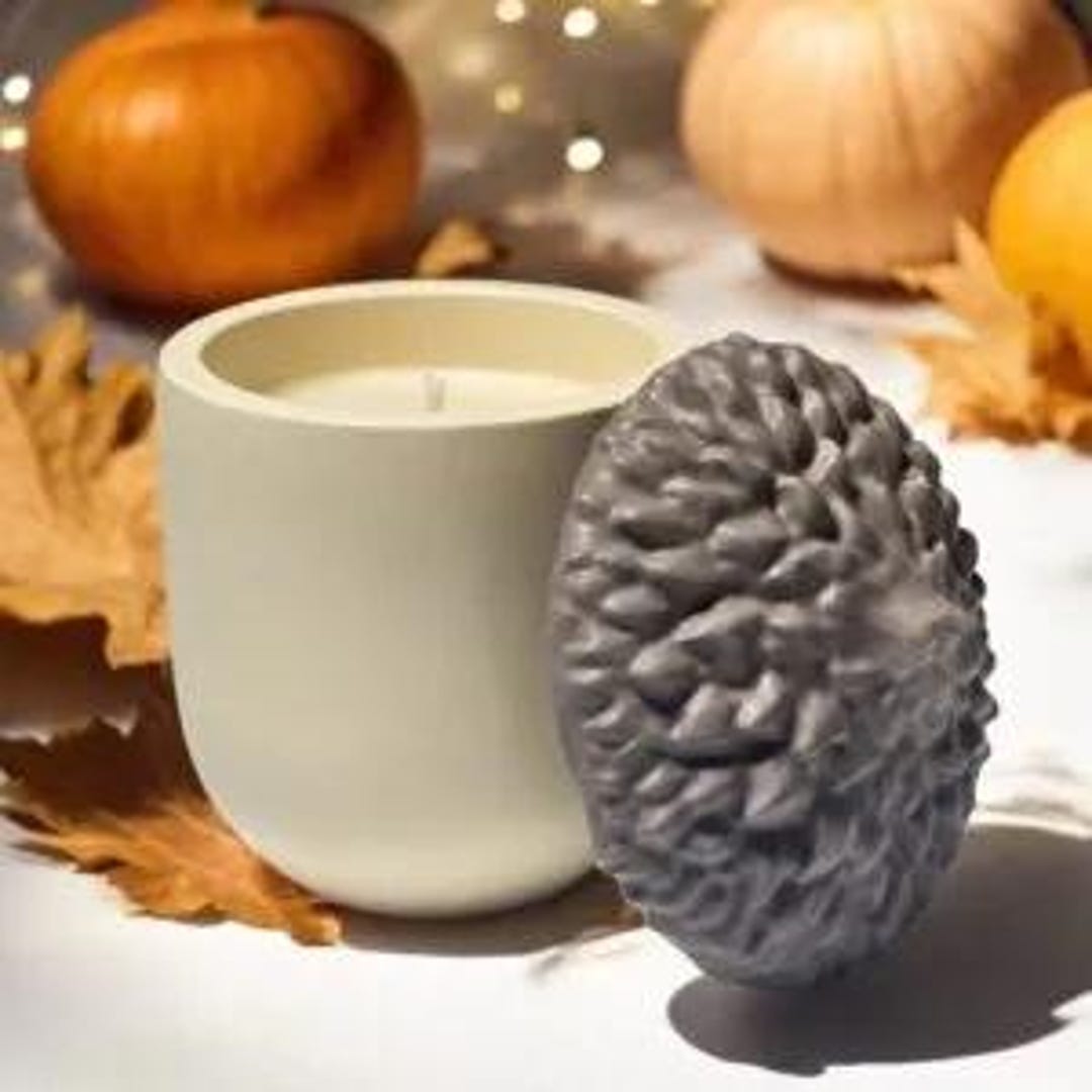 Scented Candle Acorn of Aromas 140 Ml A Perfect Candle for Autumn ...