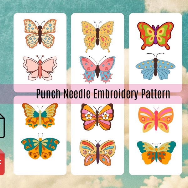 Butterfly Punches - Etsy