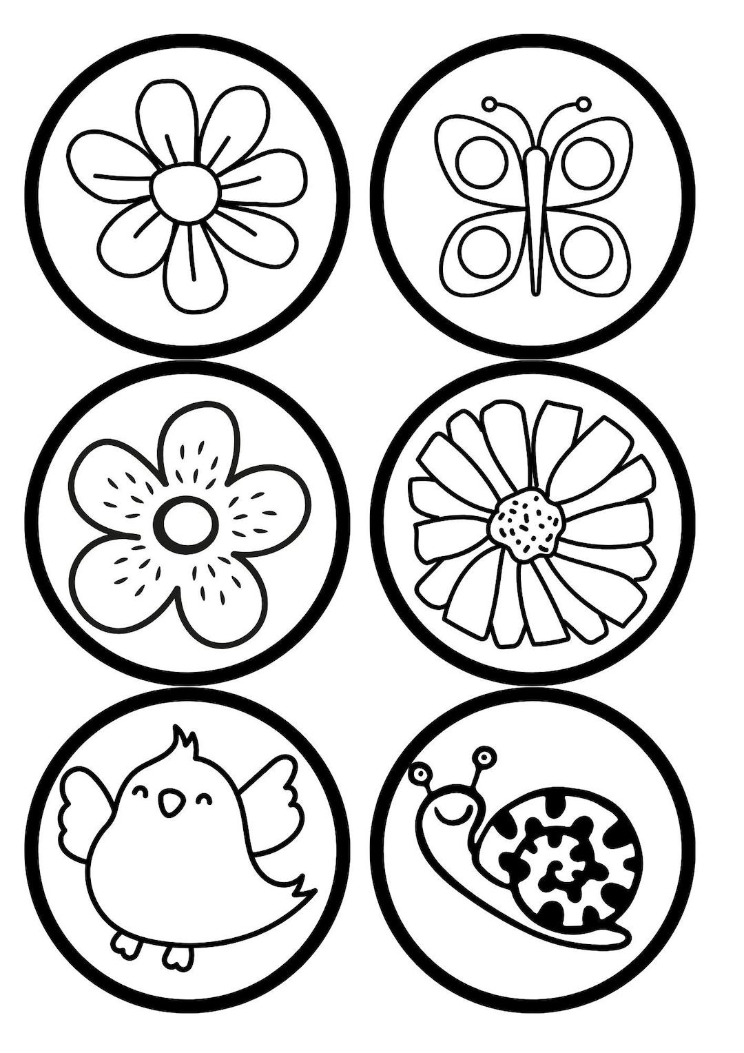 Punch Needle Coaster Patterns: 120 Doodle Shapes (PDF Download) - Etsy