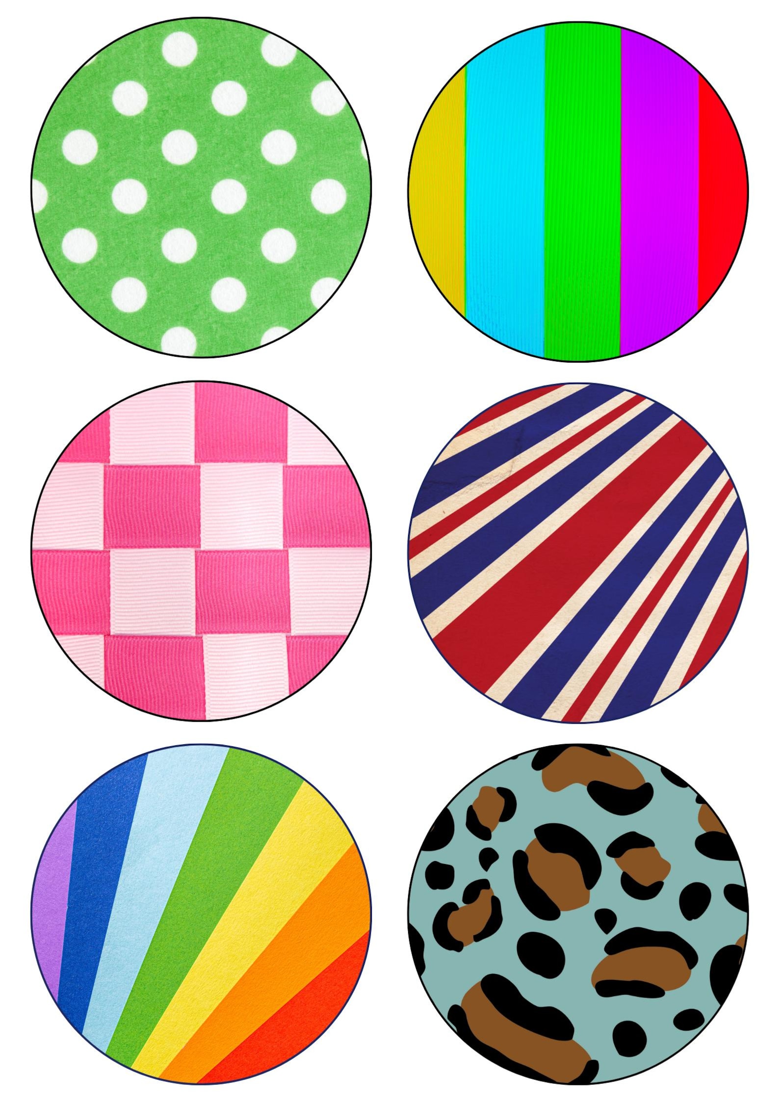 Punch Needle Coaster Pattern PDF | Animal Textile Templates | 3.4 Inch ...