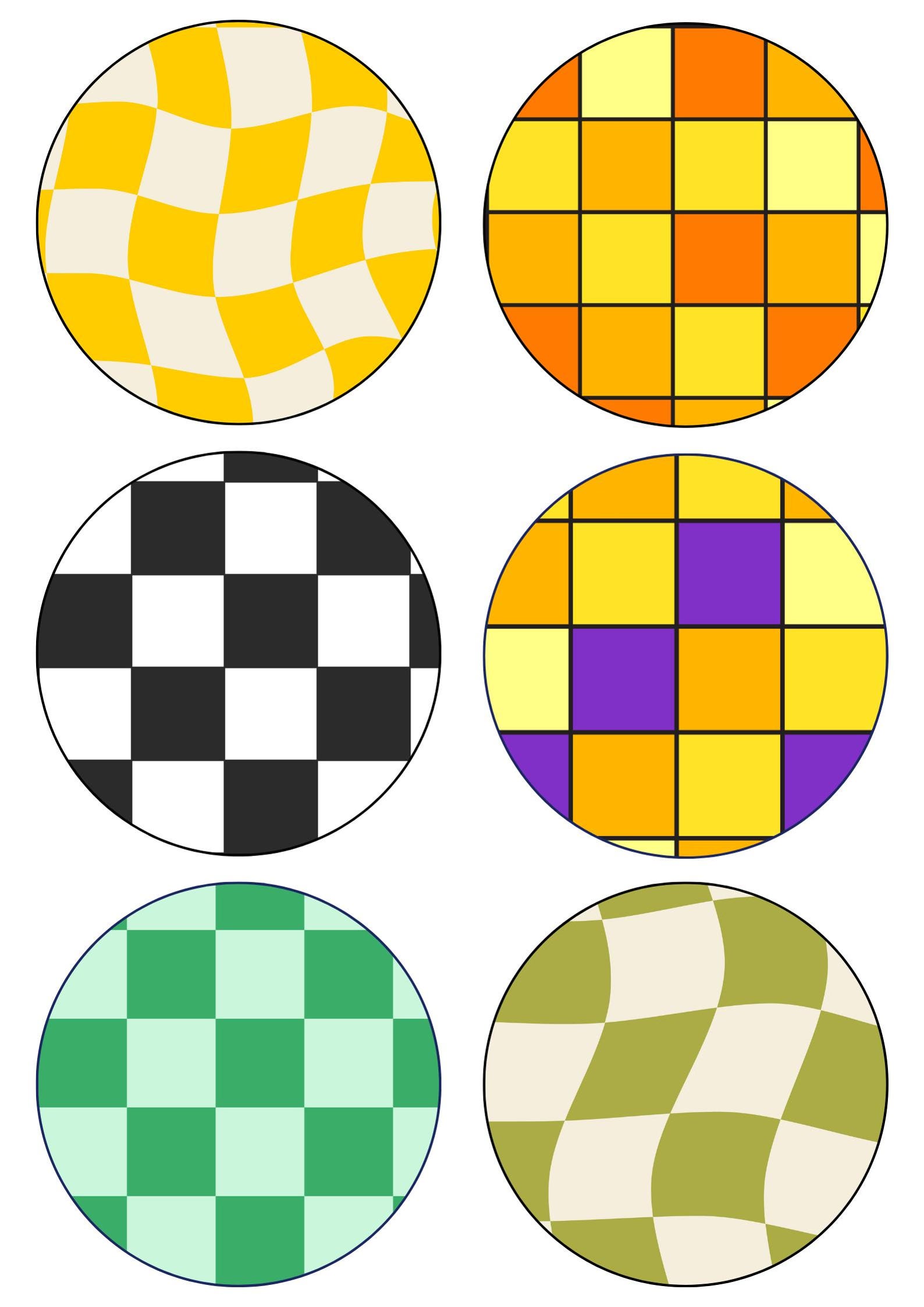 Punch Needle Coaster Pattern PDF | Animal Textile Templates | 3.4 Inch ...