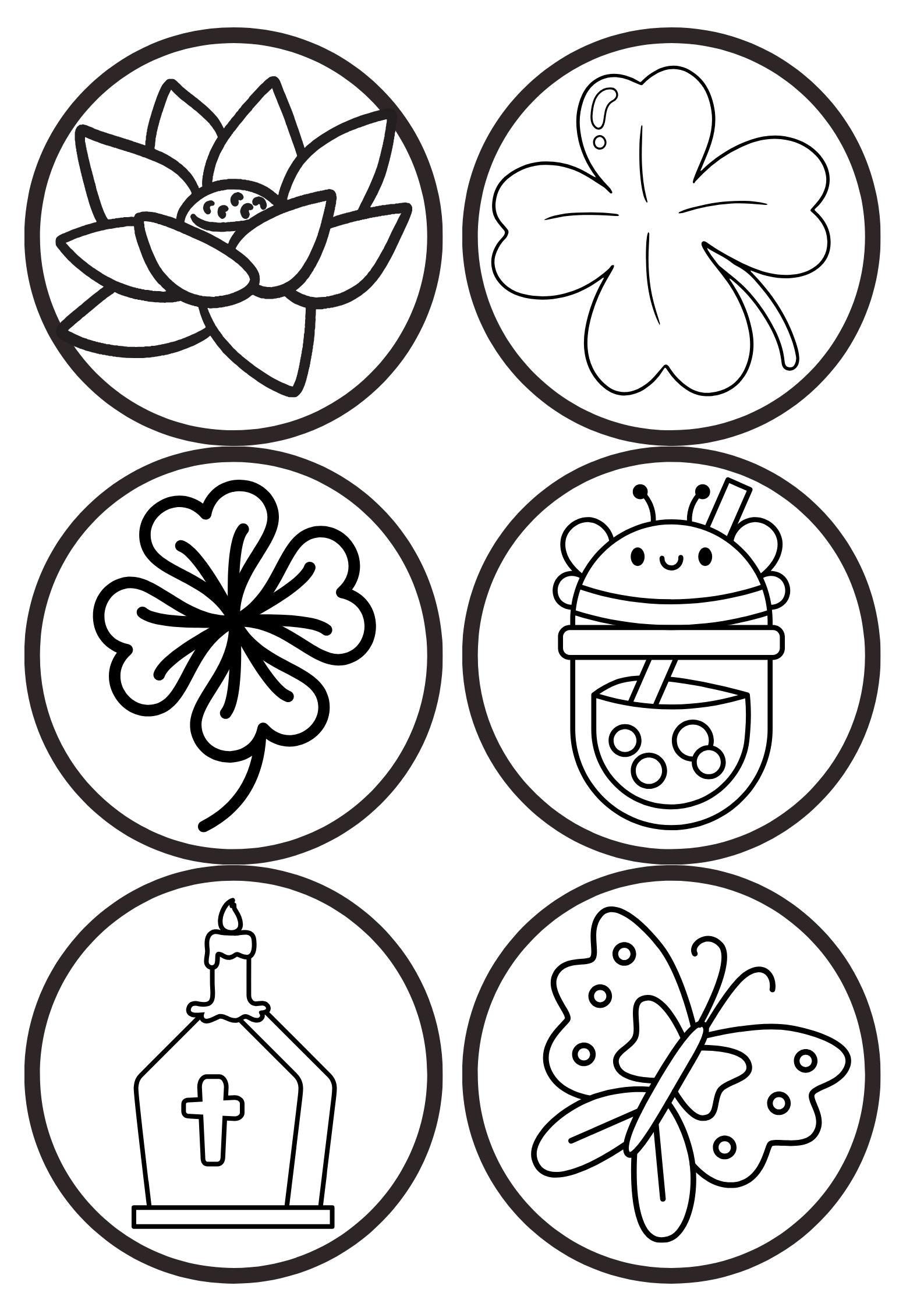 Punch Needle PDF - 100 Mug Rug Drawing Templates, Unique Designs ...