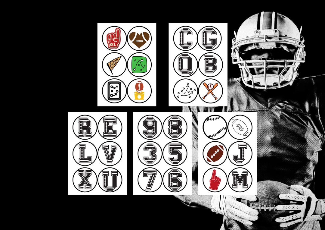 Football Season Punch Needle Coaster Template: Car Coaster Pattern (PDF ...