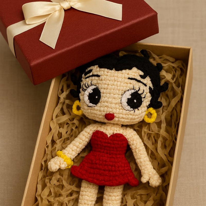 Betty Boop Crochet Pattern - Etsy