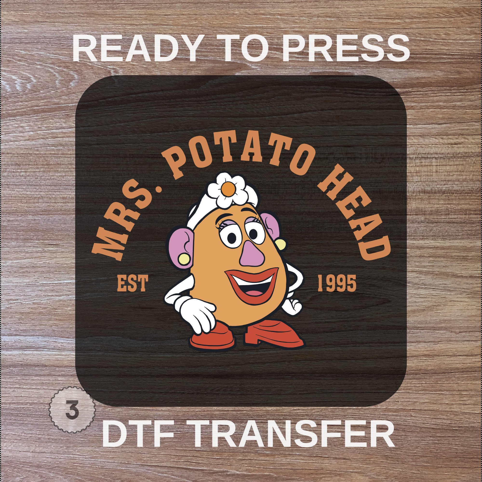 Toy Story Dtf Transfer, Ready for Press, Custom Dtf Transfers, Full ...