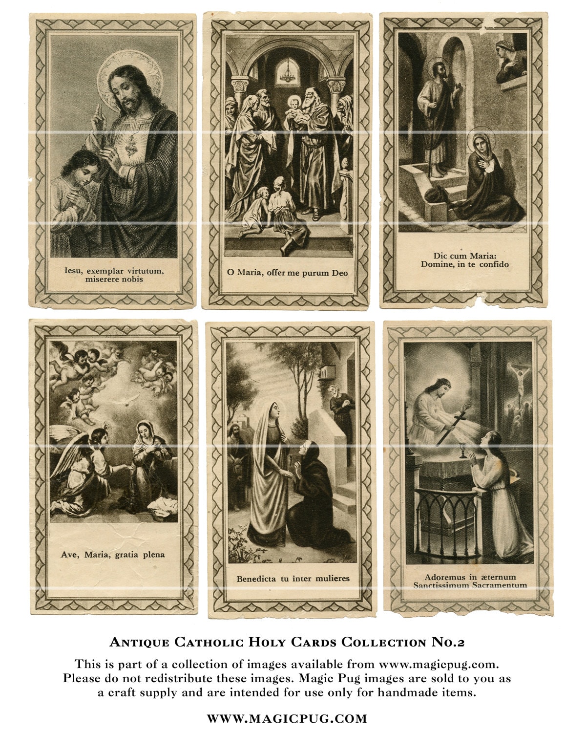 Catholic Holy Cards Digital Download Set A 74 Images for | Etsy