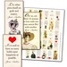 Printable Miniature Dollhouse Playing Cards With Box Digital Collage ...