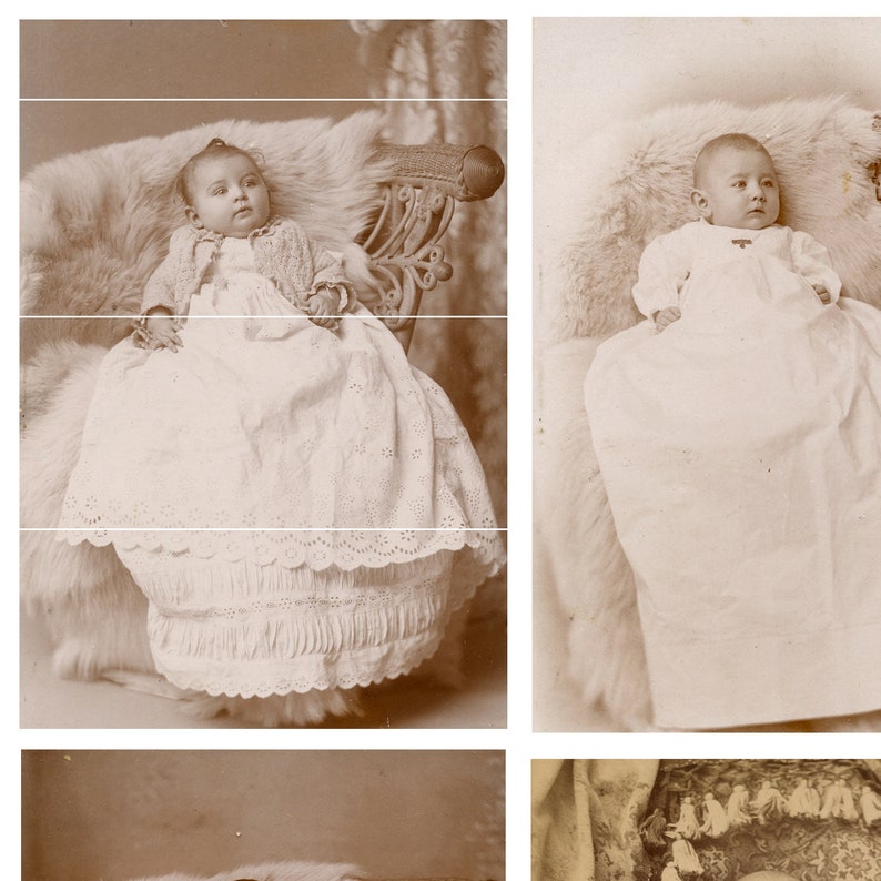 Antique Victorian Babies No. 1 Digital Download Digital | Etsy