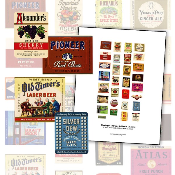 Miniature Liquor - Etsy