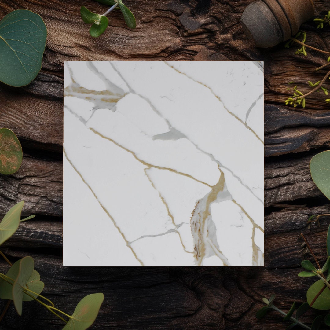 Calacatta Borghini Quartz Cutting Board, Handmade Cheese Tray - Etsy