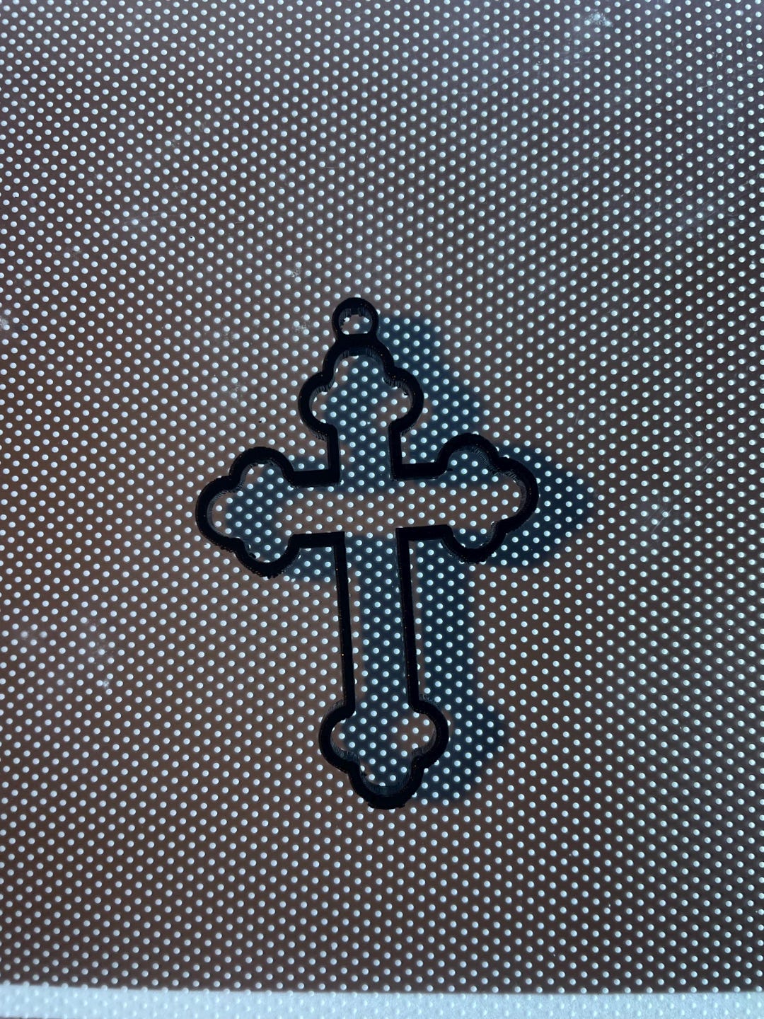 3D Printed Cross Keychain - Etsy