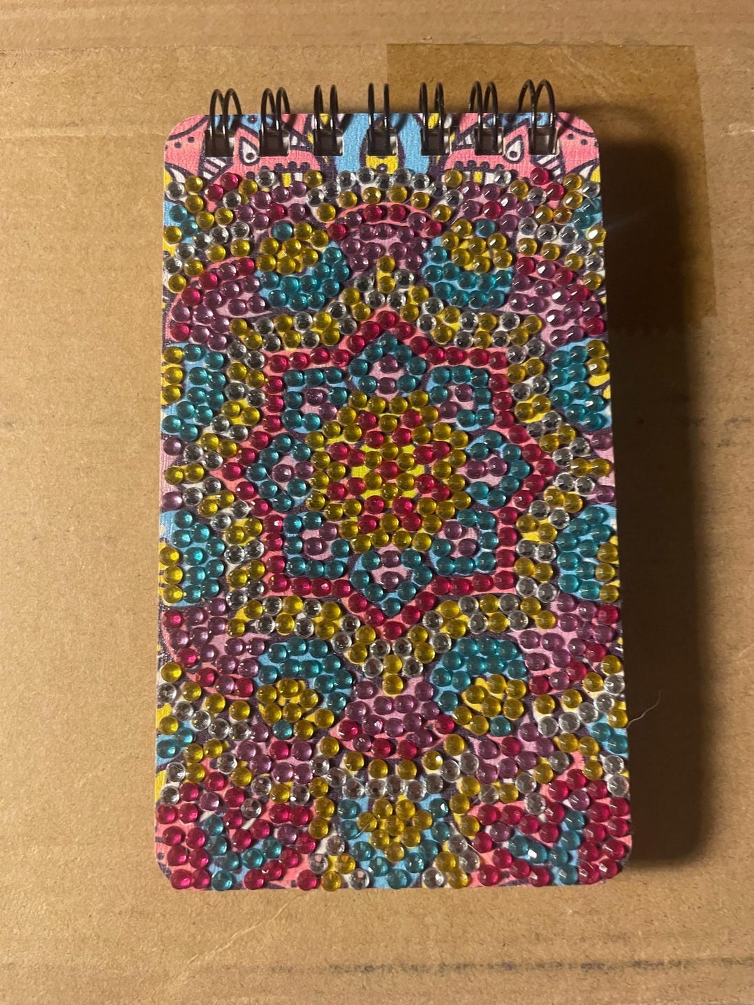 Mandala Inspired Notepad. 3X5 Inches. Blank Pages. - Etsy