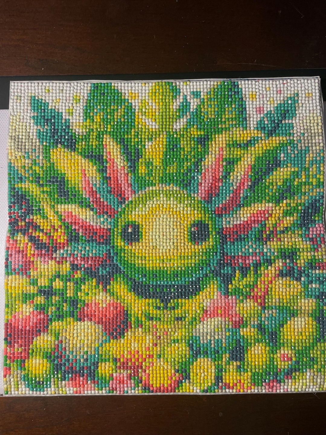Green Flared Axolotl Completed Diamond Art - Etsy