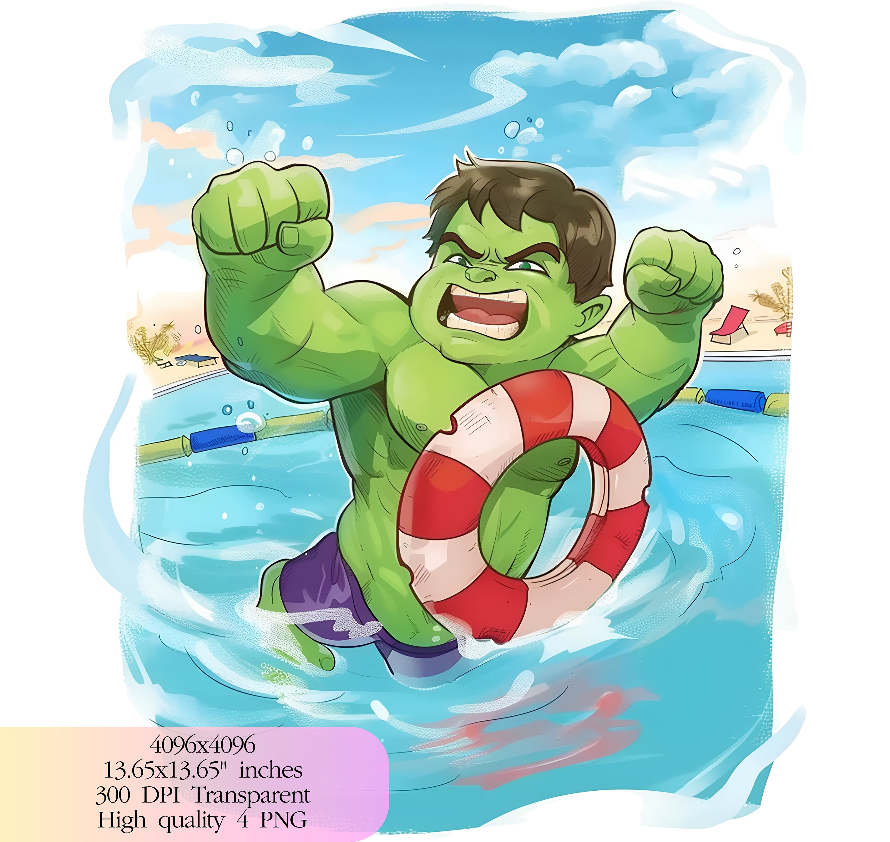 Hulk Clipart, Hulk Png, Super Hero Png, Hulk Splash Design, Instant ...