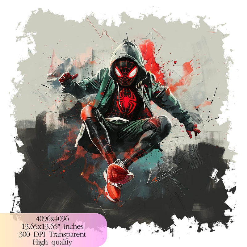 Miles Morales Sketches - Etsy