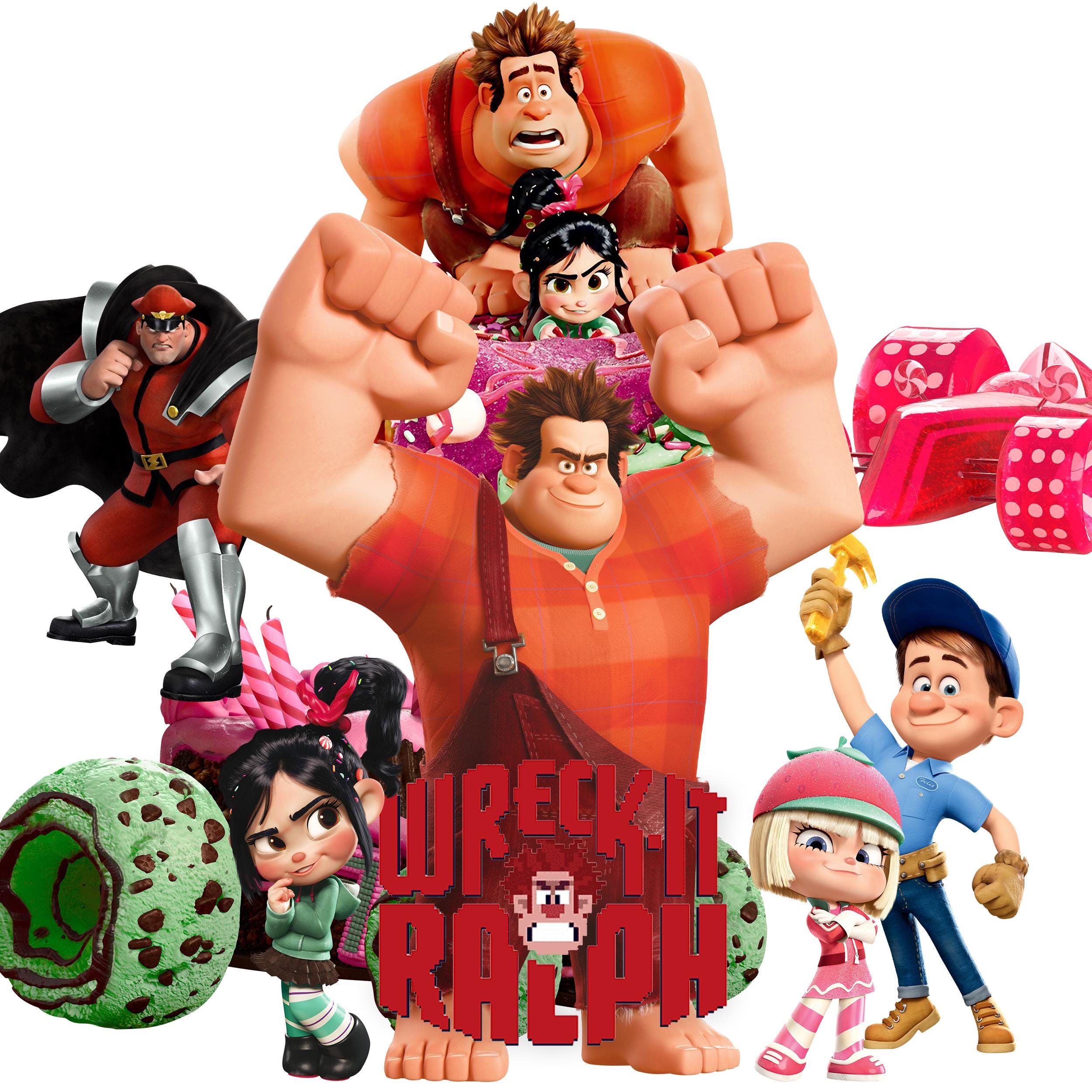 Wreck It Ralph Png Bundle, Movie PNG Clipart, Wreck It Ralph Clipart ...