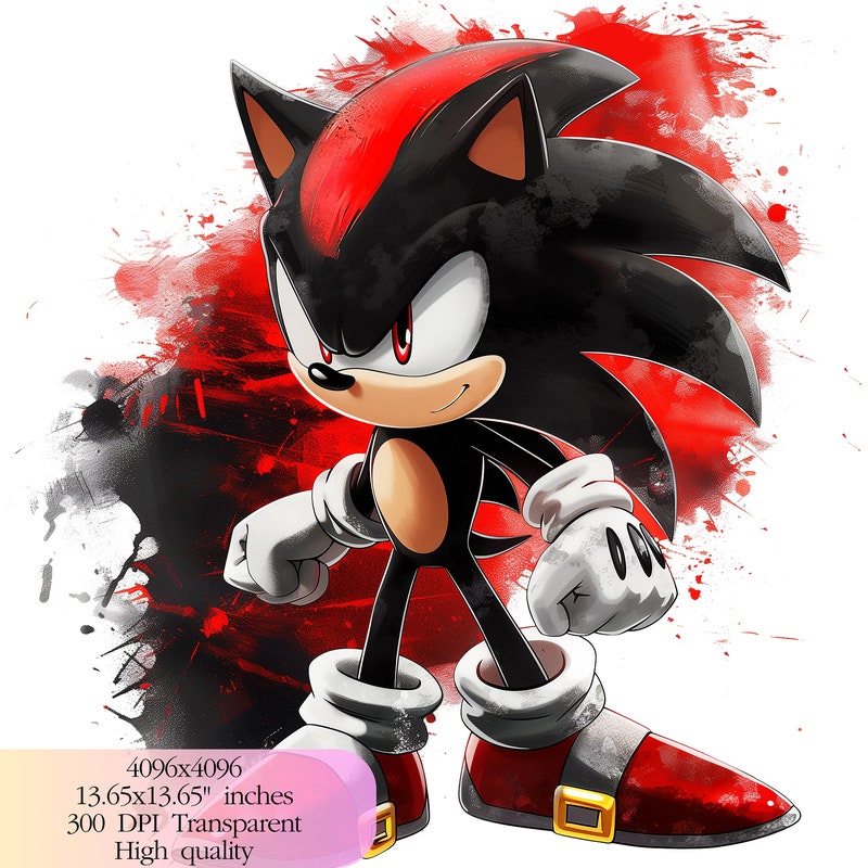 Sonic Clipart Background - Etsy