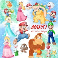 Super Mario Png, Mario Digital Design PNG File for Sublimation,high ...