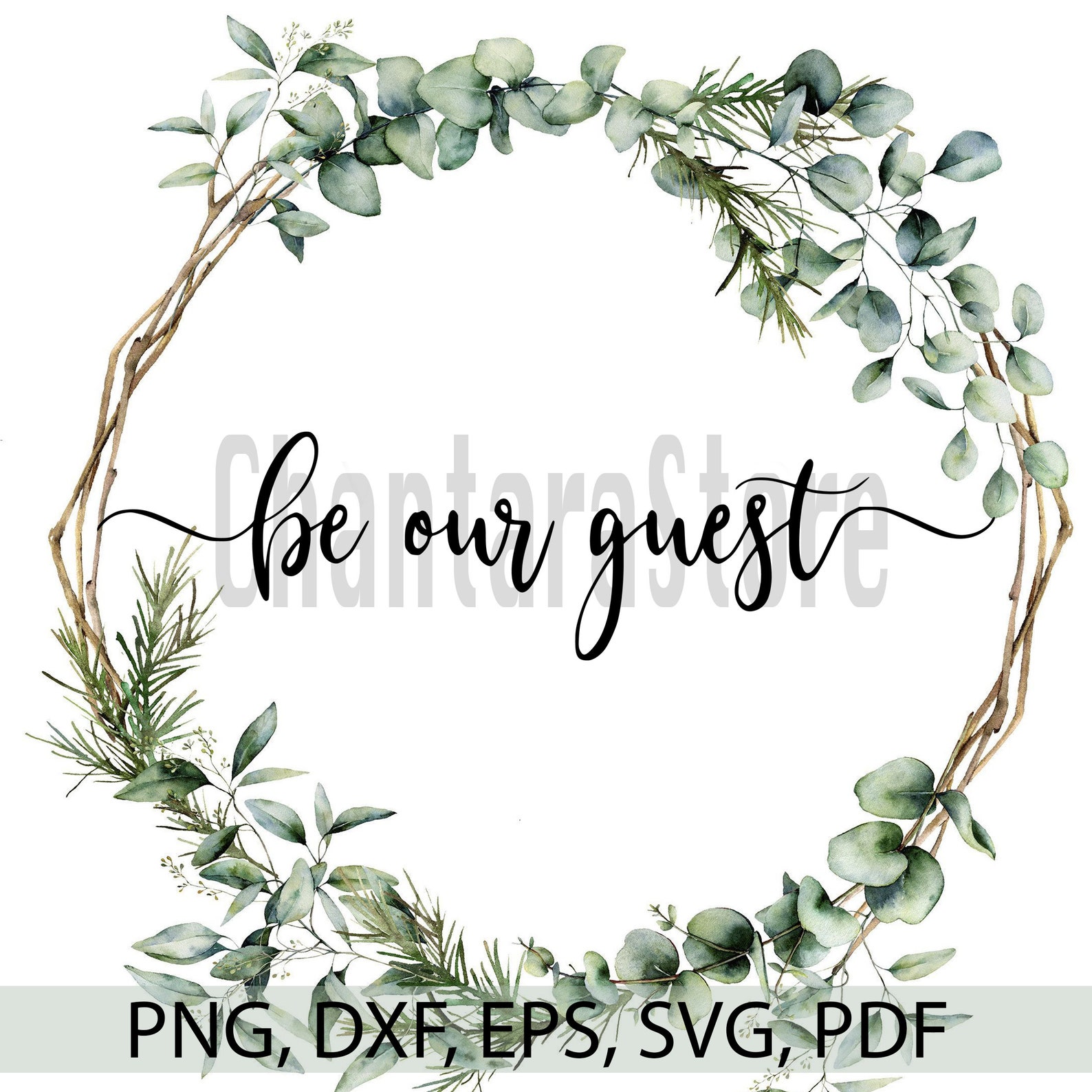 Be Our Guest SVG | Invite Svg Wedding Svg Dxf Eps Png Pdf Vector Cut ...