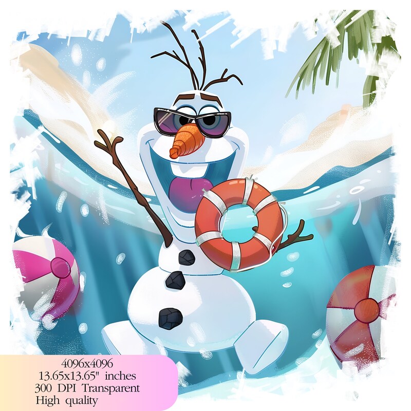 Frozen Pool Party - Etsy