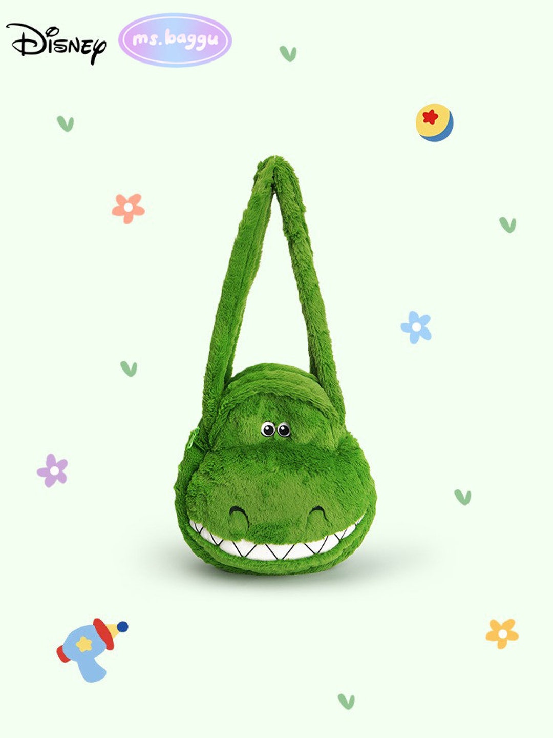 Rex Toy Story Shoulder Bag Authentic Licensed by Disney Ms.baggu - Etsy