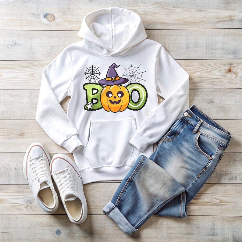 Boo SVG and PNG, Spiderweb SVG, Ghost Svg, Pumpkin Face Svg, Halloween ...