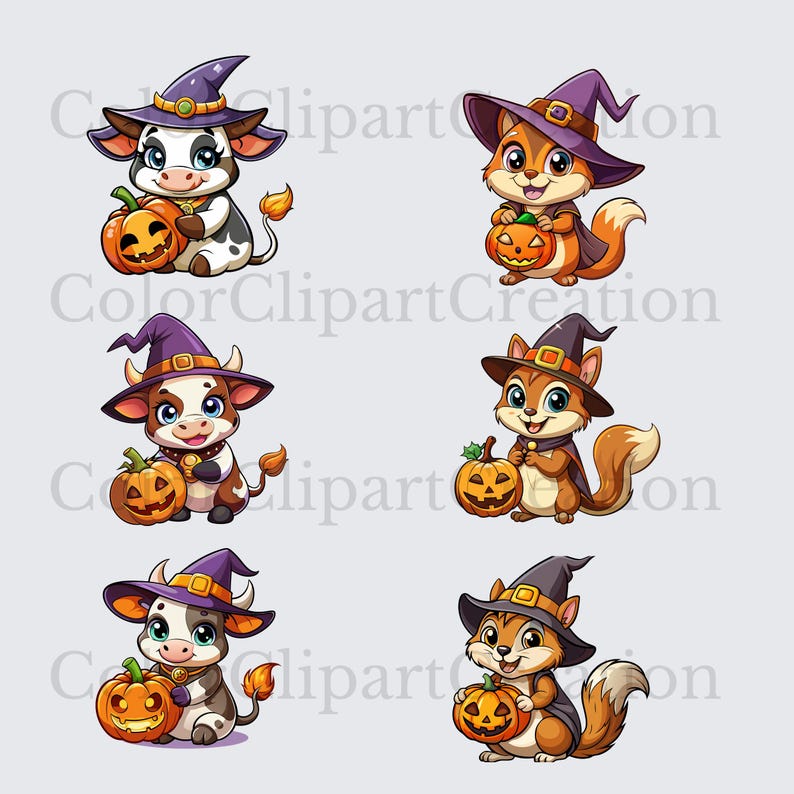Witch Cat SVG Bundle, Jack O Lantern SVG, Witch Svg, Spooky Season SVG ...