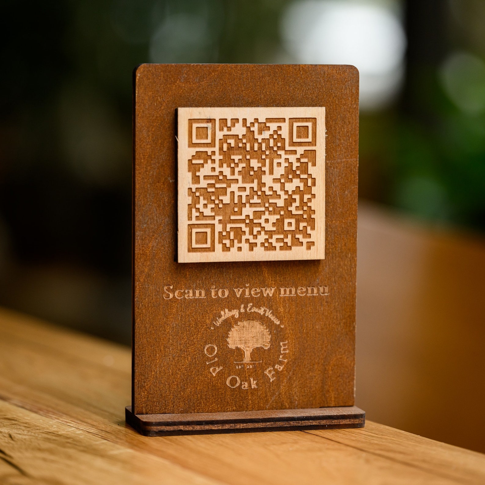 QR Code Sign, Payment Sign, QR Code Menu Stand, Scan to Pay Sign, Bar ...