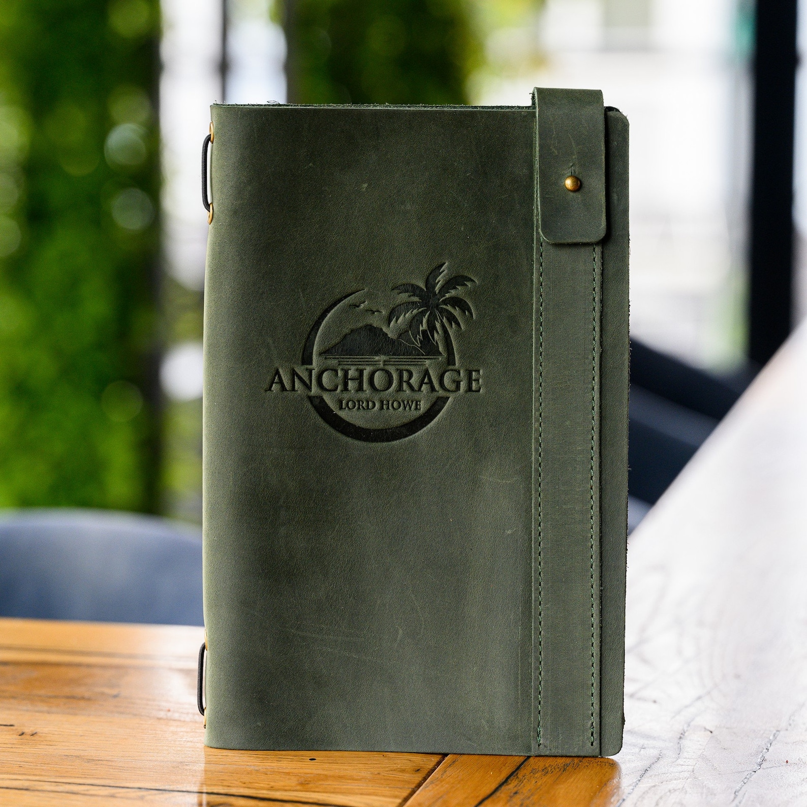 Personalized Leather Menu Cover, Restaurant Menu Cover, Cafe Bar Menu ...