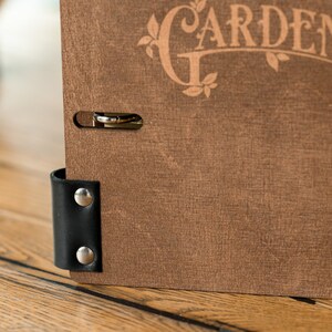 Menu Folio With Ring Binder, Menu Holder With Logo, Menu Folder for ...