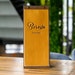 Menu Board With Leather Cover, Personalised Menu Holder Suitable for A4 ...