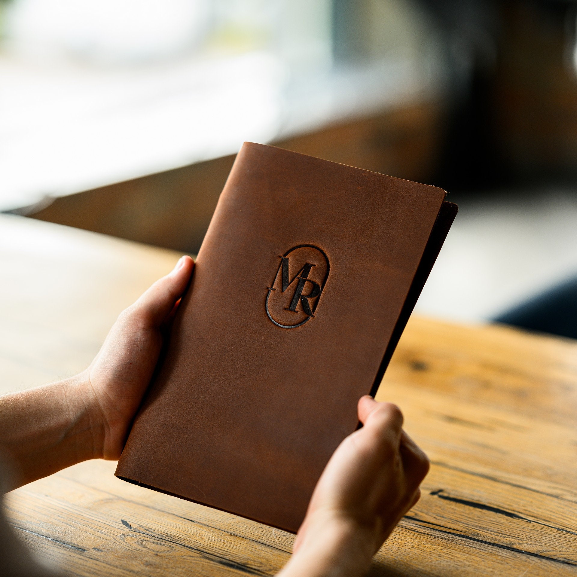 Menu Folder With Elastic Band, Restaurant Menu Cover, Drink Menu Covers ...