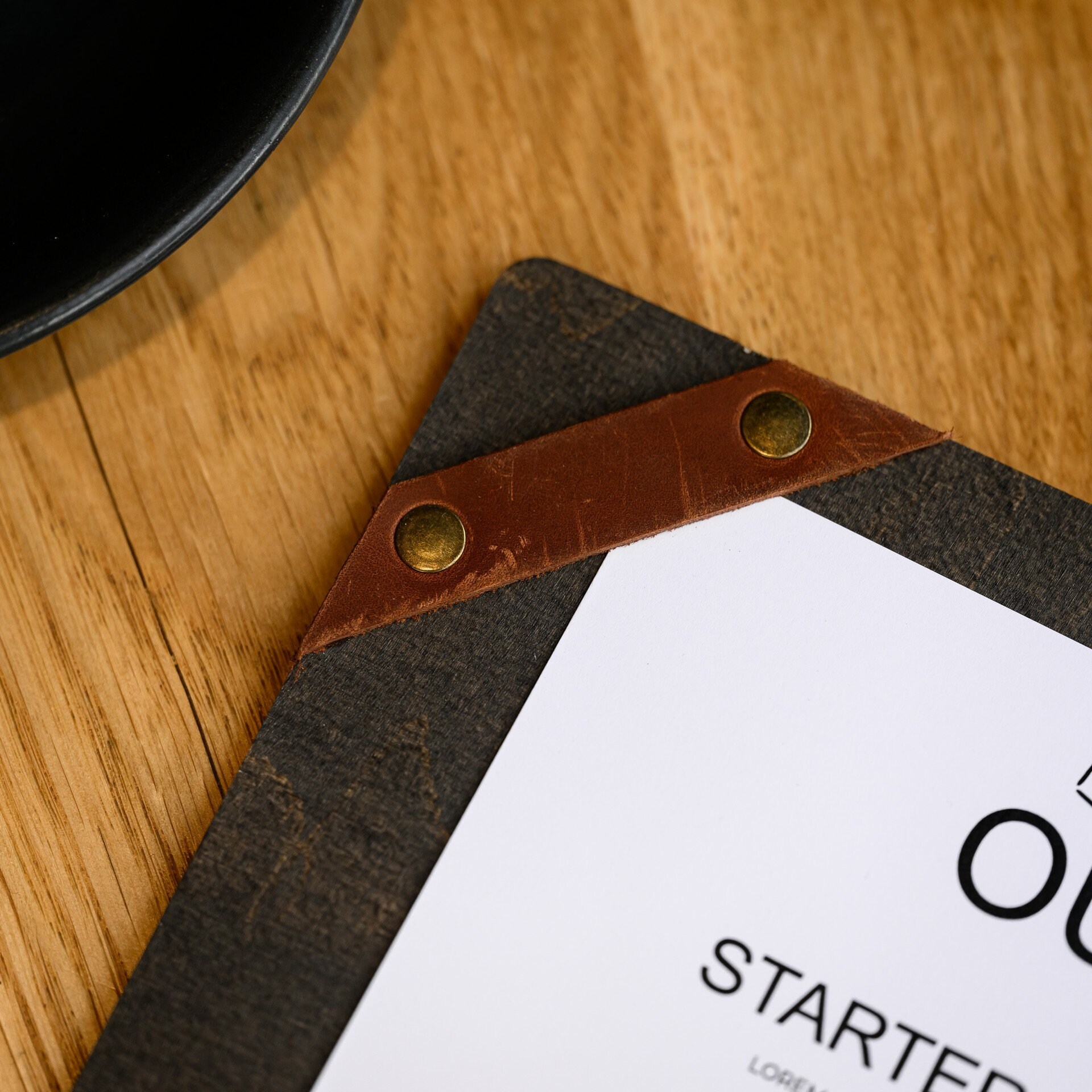 Restaurant Menu Clipboard, Menu Board With Logo Engraving, Drink Menu ...