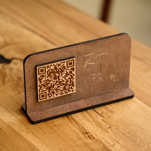 QR Code Sign, Payment Menu Display, Scan to Pay Stand, Touchless Menu ...