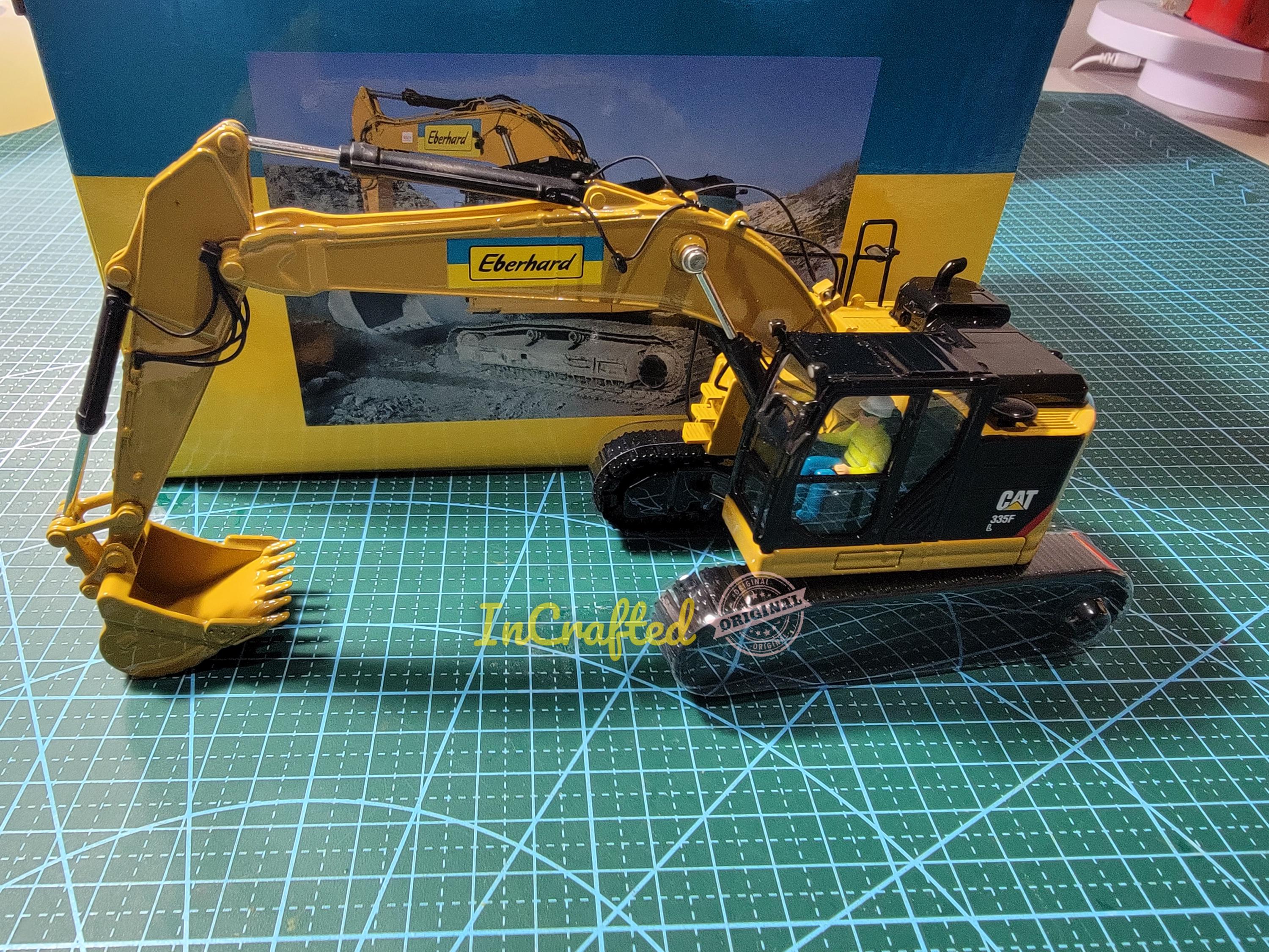 Caterpillar Cat 335F L Excavator Eberhard 1/50 Scale Diecast Masters ...
