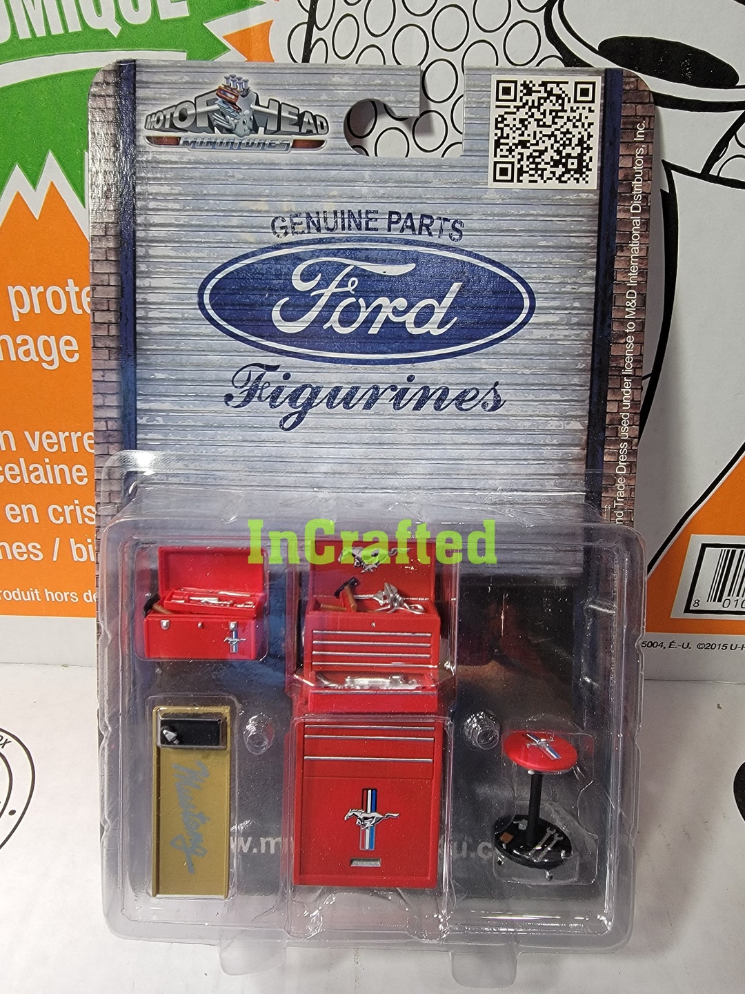 1:18 Resin Figurines Model Shop Tool Set #585 Genuine Parts Ford ...