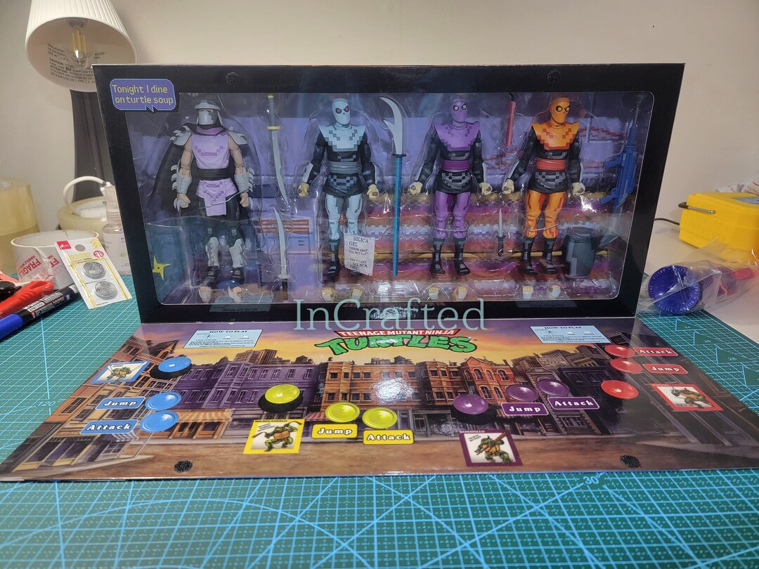 Rare TMNT SDCC 2016 Comic Con Exclusive Foot Clan Used Box - Etsy