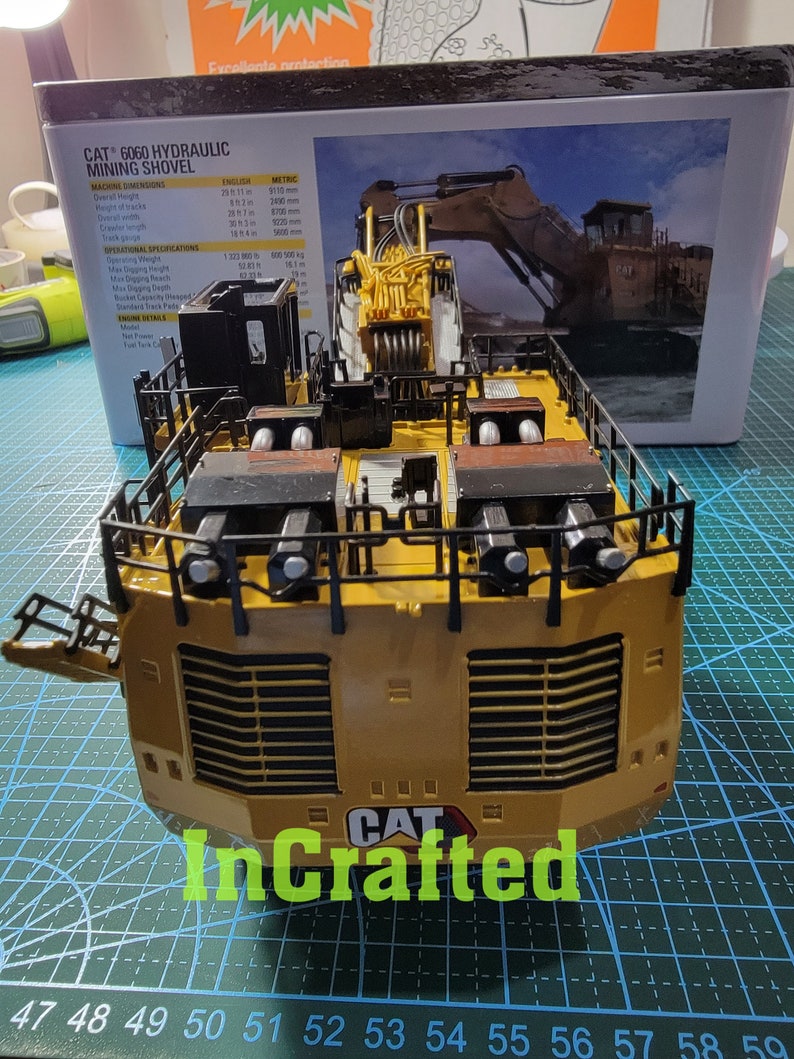 Caterpillar Cat 6060 Hydraulic Mining Shovel 1/87 by Diecast Masters ...