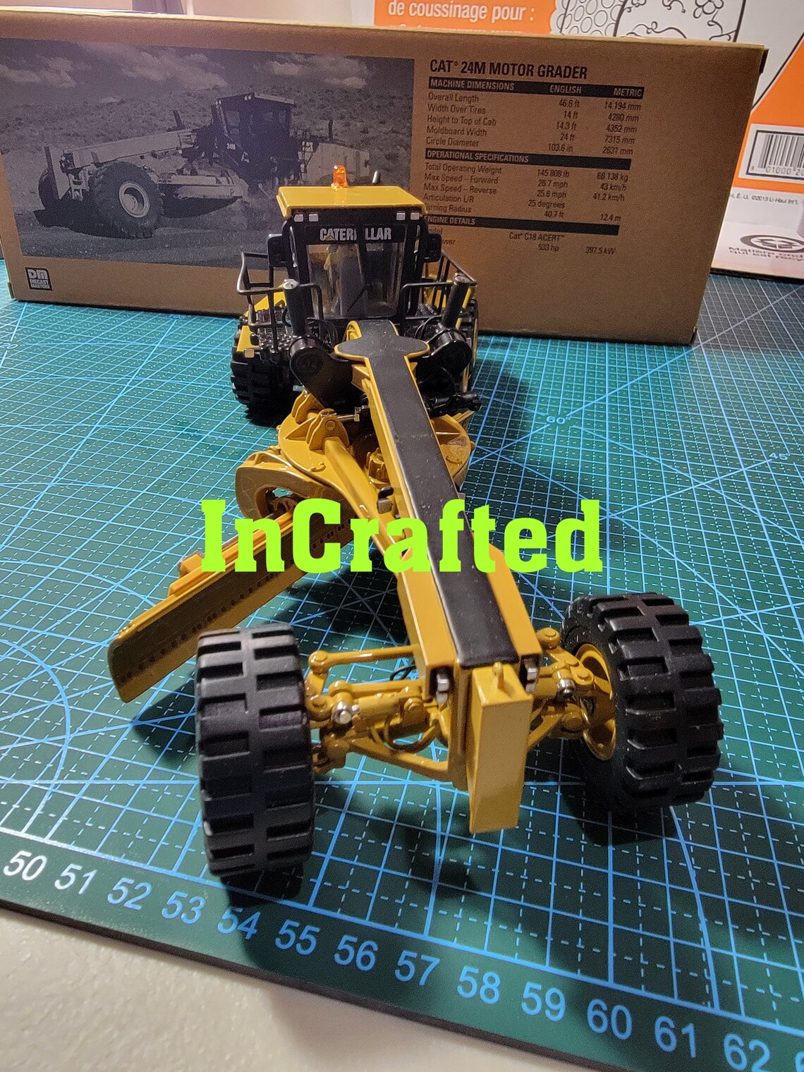 Caterpillar Cat 24M Motor Grader 1/50 Scale Model by Diecast Masters ...