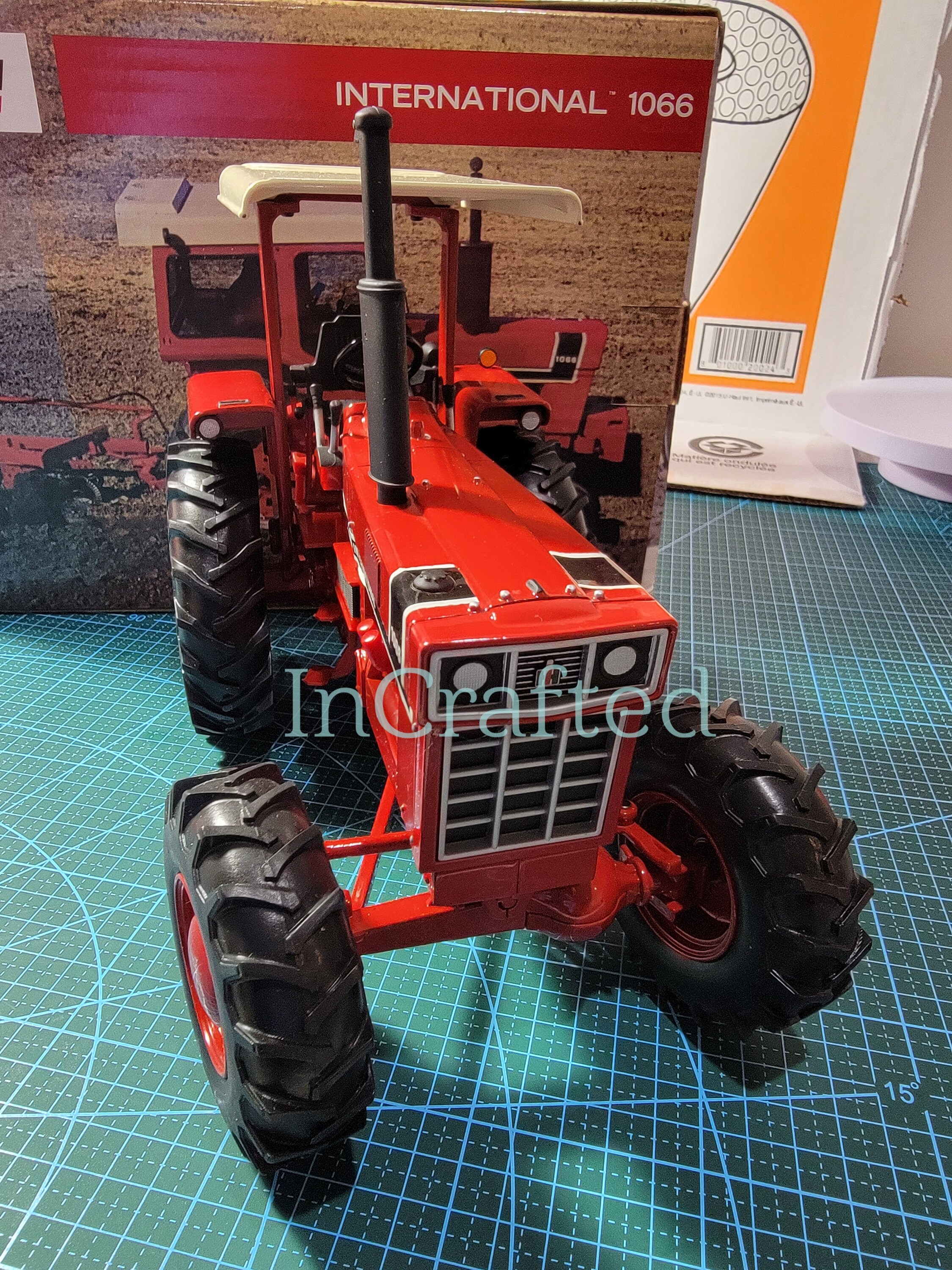 1:16 Scale Diecast Model Tractor Case IH ERTL INTERNATIONAL 1066 - Etsy