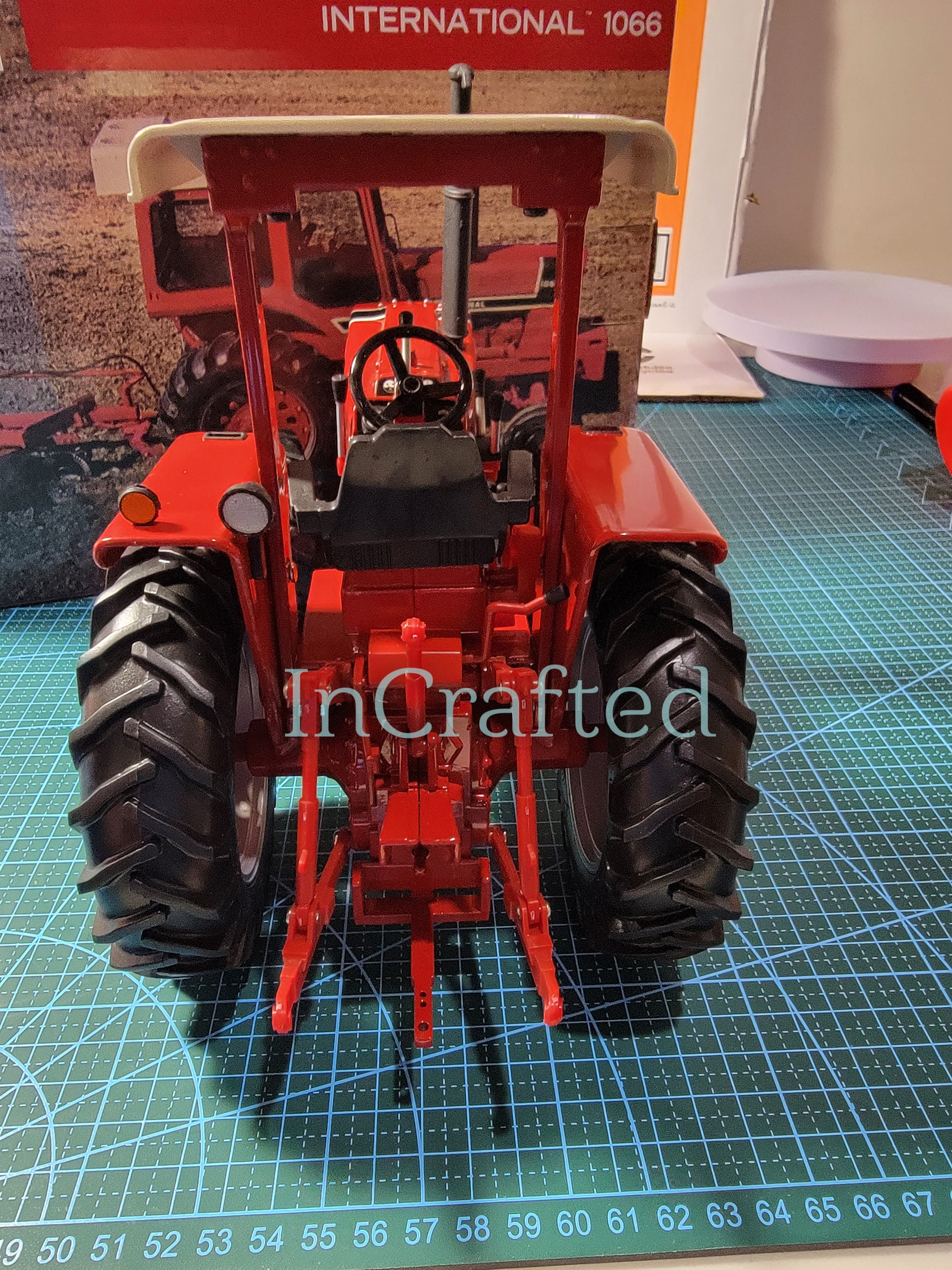 1:16 Scale Diecast Model Tractor Case IH ERTL INTERNATIONAL 1066 - Etsy