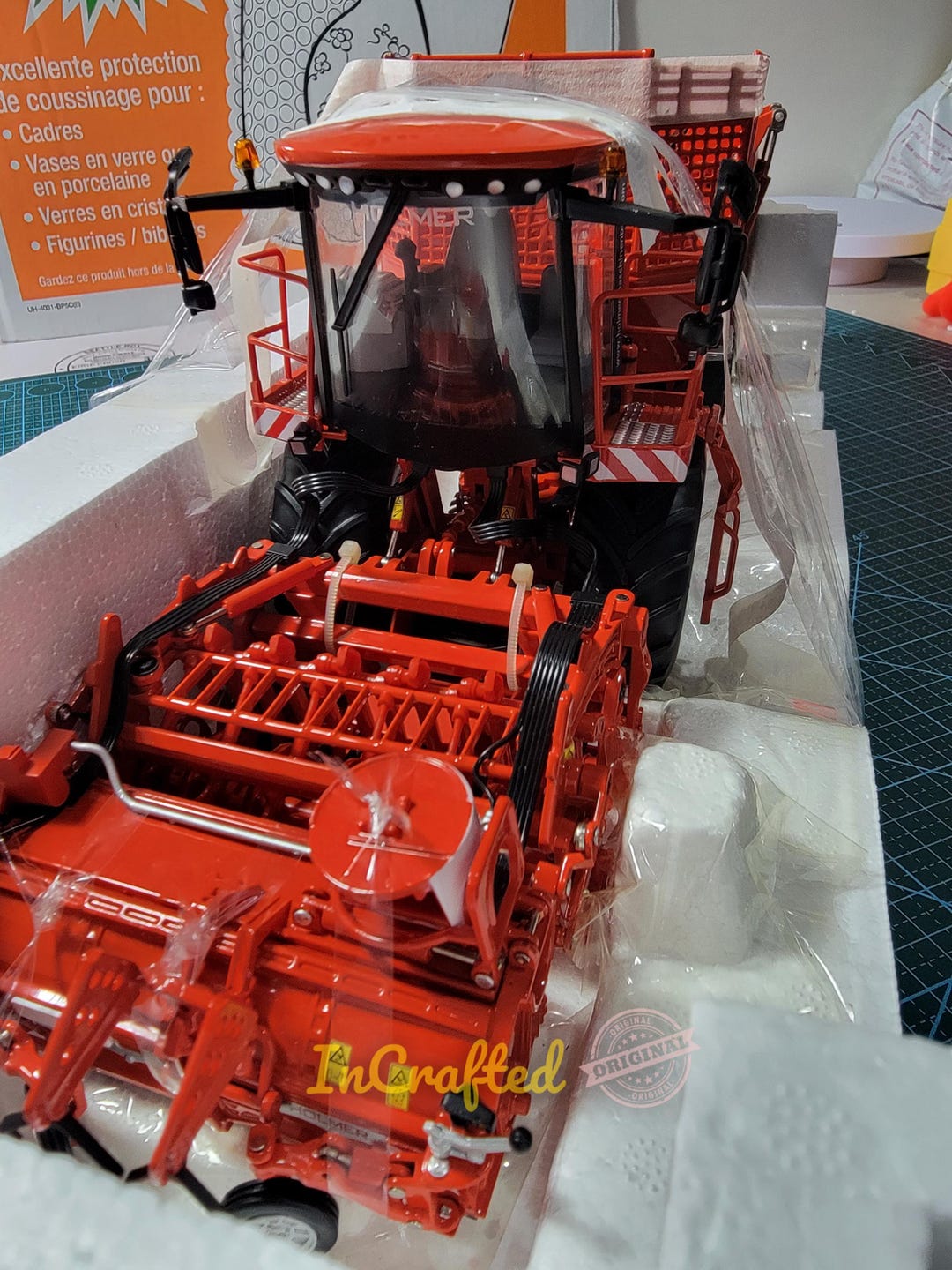 ROS 601482 Holmer Terra Dos T4-40 1:32 Scale Diecast Model Used in ...