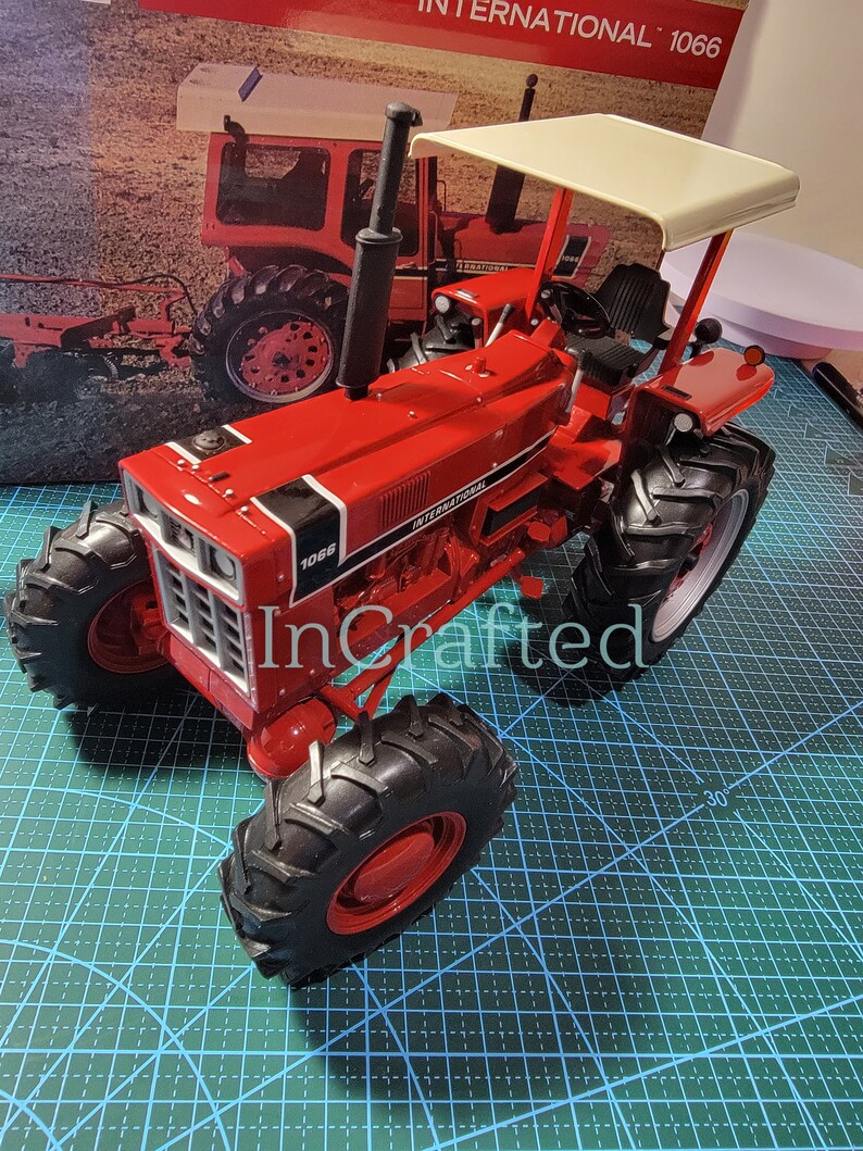 1:16 Scale Diecast Model Tractor Case IH ERTL INTERNATIONAL 1066 - Etsy