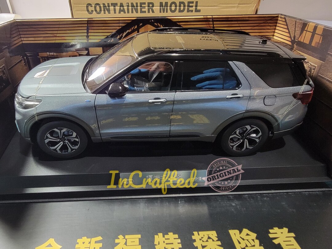 1:18 Scale Ford Explorer 2023 Gray off Road Diecast Model SUV Car New ...