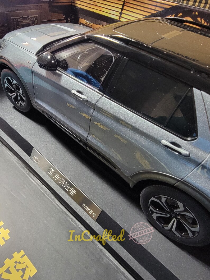 1:18 Scale Ford Explorer 2023 Gray off Road Diecast Model SUV Car New ...