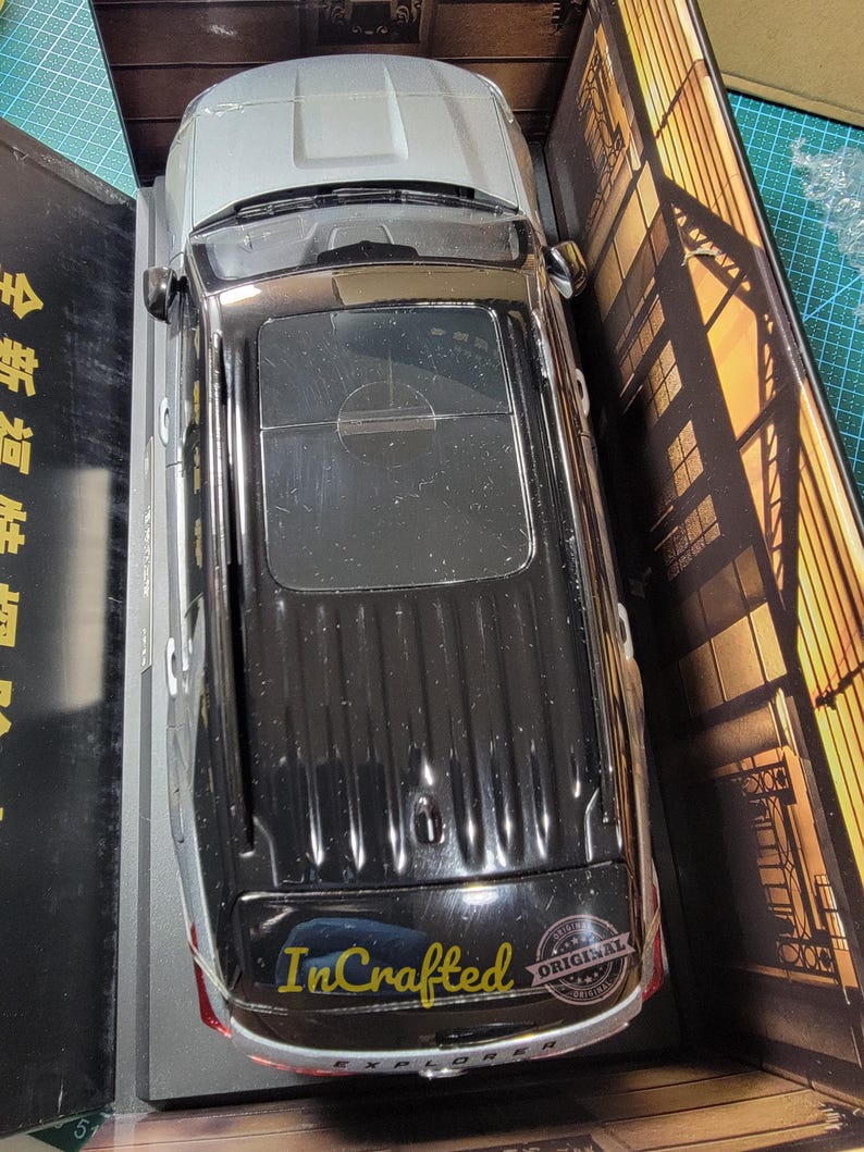 1:18 Scale Ford Explorer 2023 Gray off Road Diecast Model SUV Car New ...