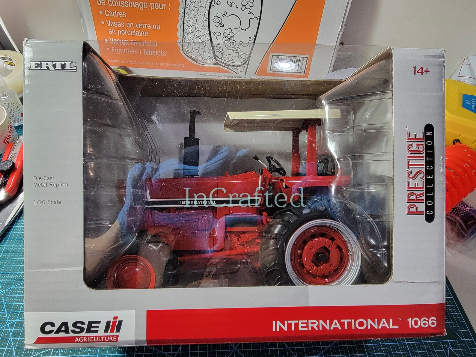 1:16 Scale Diecast Model Tractor Case IH ERTL INTERNATIONAL 1066 - Etsy