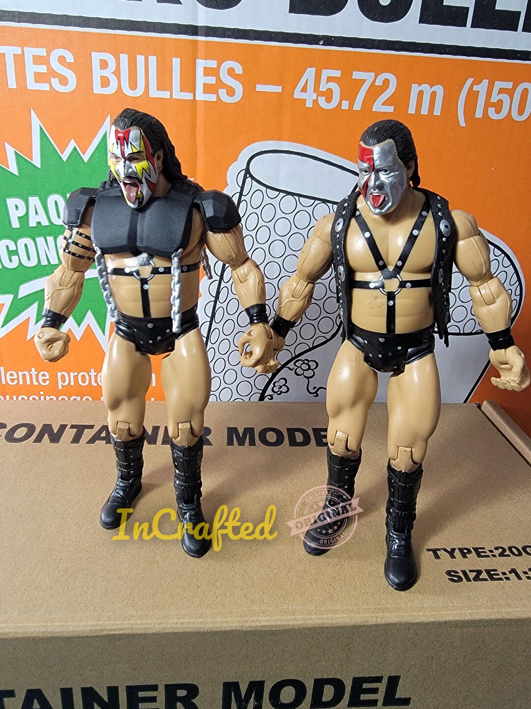 DEMOLITION Wwf Classic Superstars Pack AX & SMASH Wwe Jakks Wrestling ...