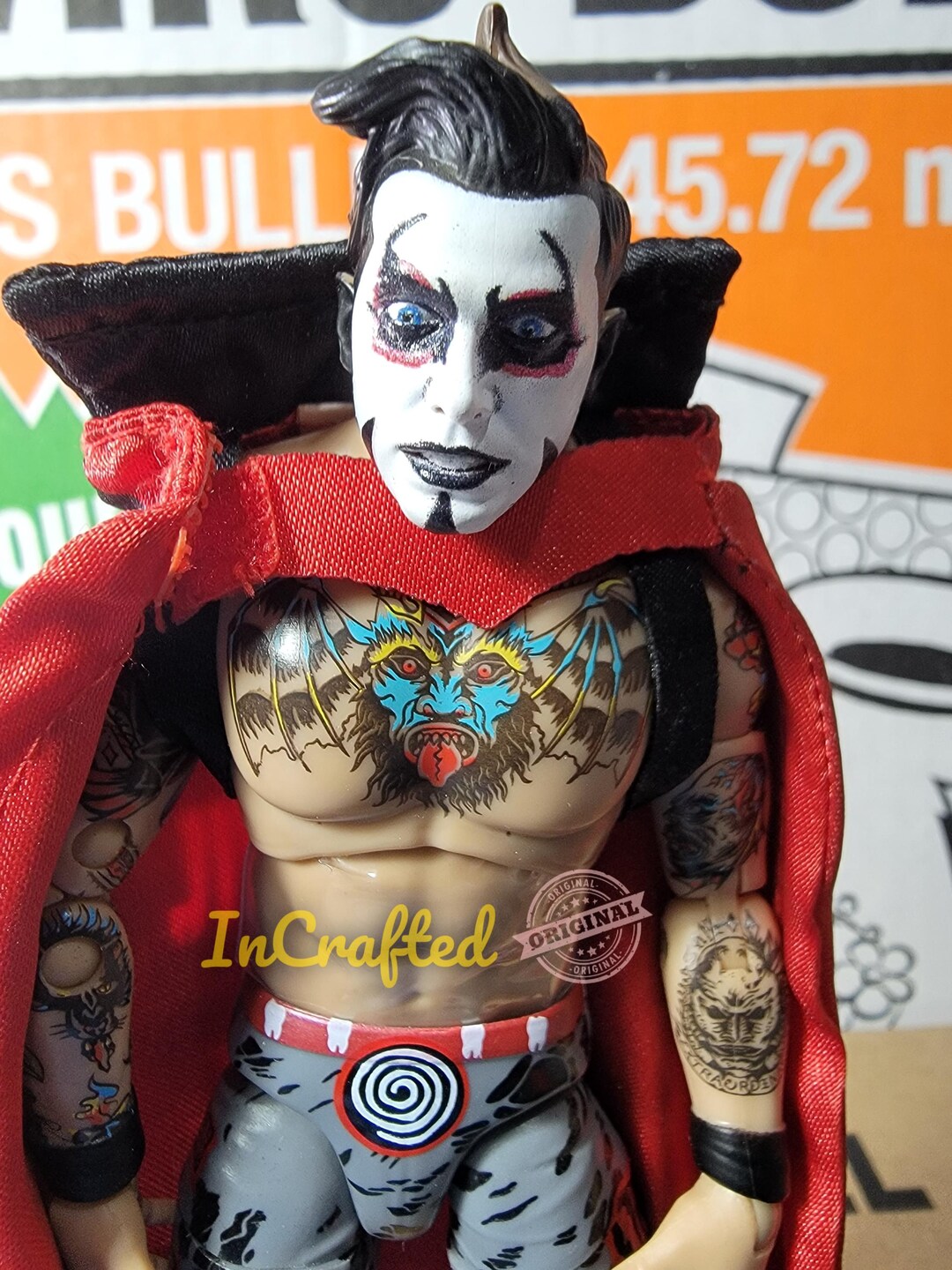 Ringside Exclusive AEW Danhausen Very Nice Very Evil Elite Action ...