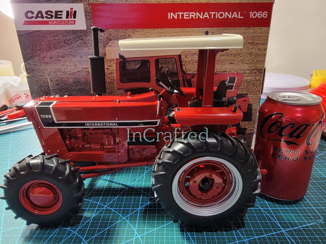 1:16 Scale Diecast Model Tractor Case IH ERTL INTERNATIONAL 1066 - Etsy